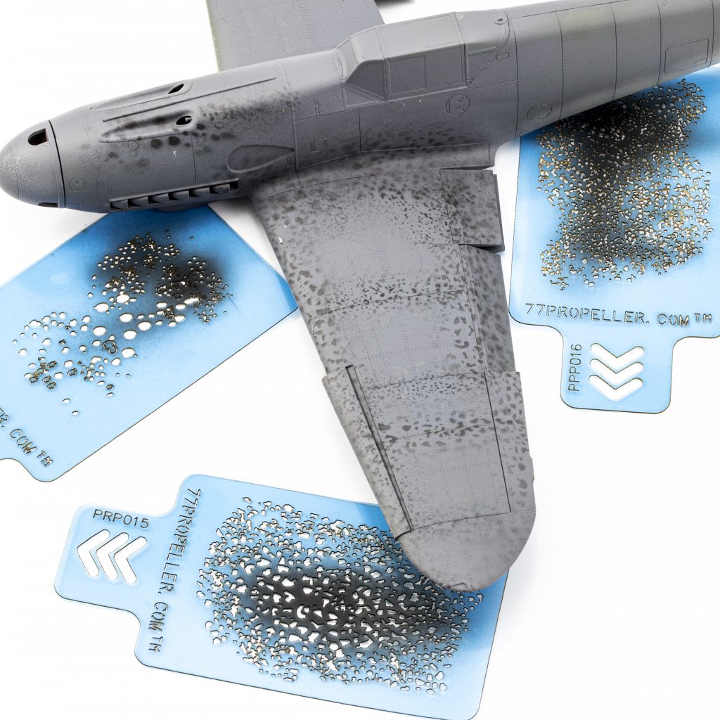 Set “1” – 3 MICRO Airbrush Stencils for super details - 77propeller.com