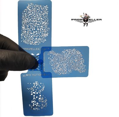 Set “1” – 3 MICRO Airbrush Stencils for super details - 77propeller.com