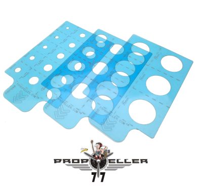 SET D – 3 x SPRAY MASKING Airbrush STENCIL - 77propeller.com